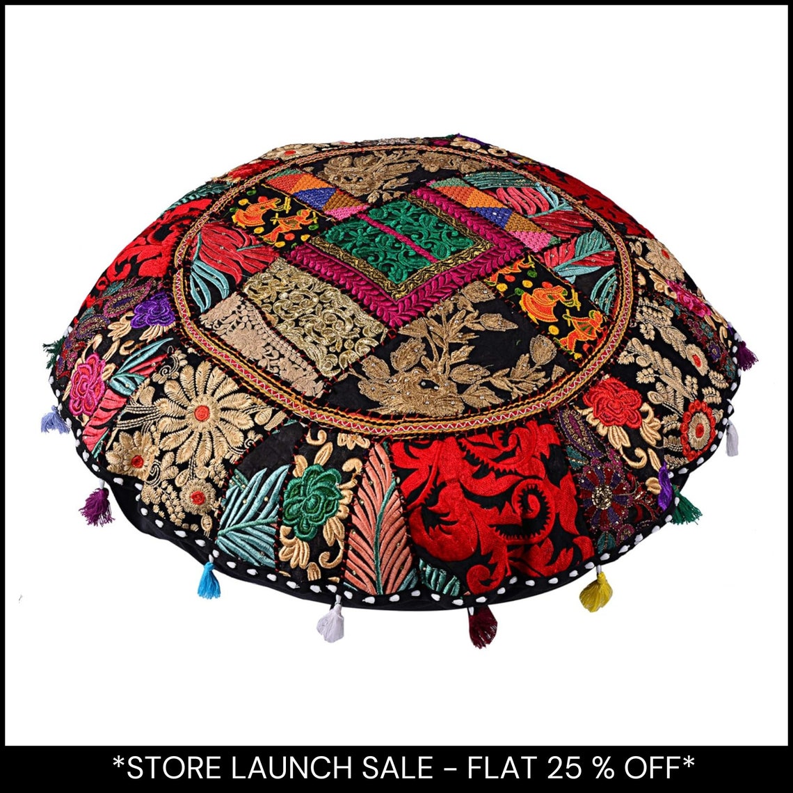 Round Cushion Cover,round Floor Cushion,round Pillow Cover,large Round ...