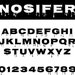 Nosifer Font Svg, Nosifer Alphabet Svg, Nosifer Letters & Numbers ...