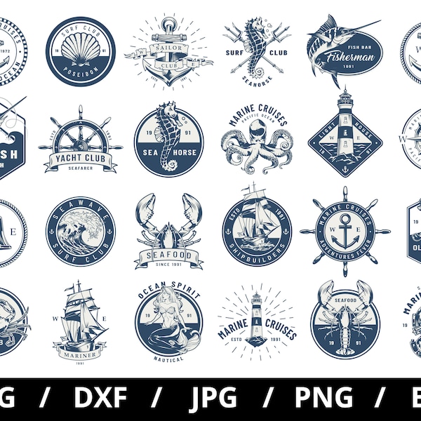 Nautical Svg - Etsy