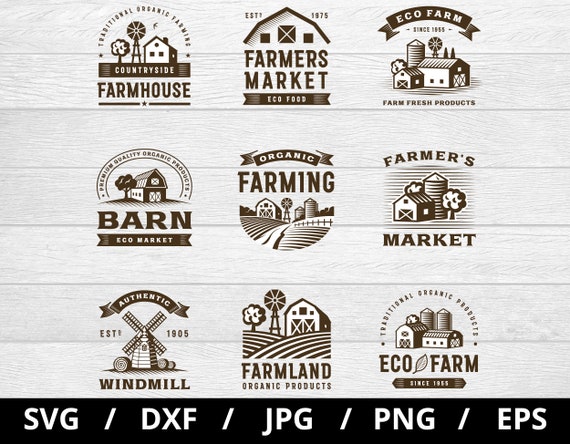 Organic Farm Logos