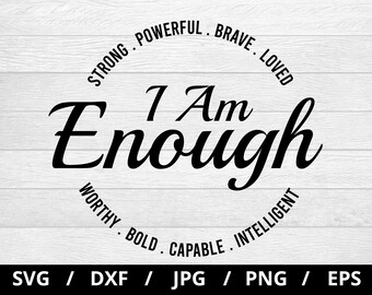 I Am Capable Stencil - Etsy Australia
