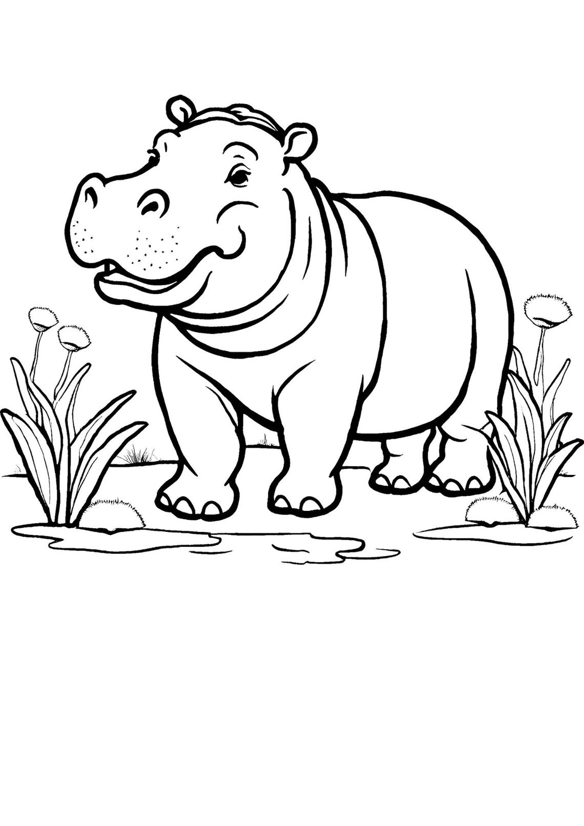 11-page African Animals Coloring Book for Kids | Fun Wildlife ...