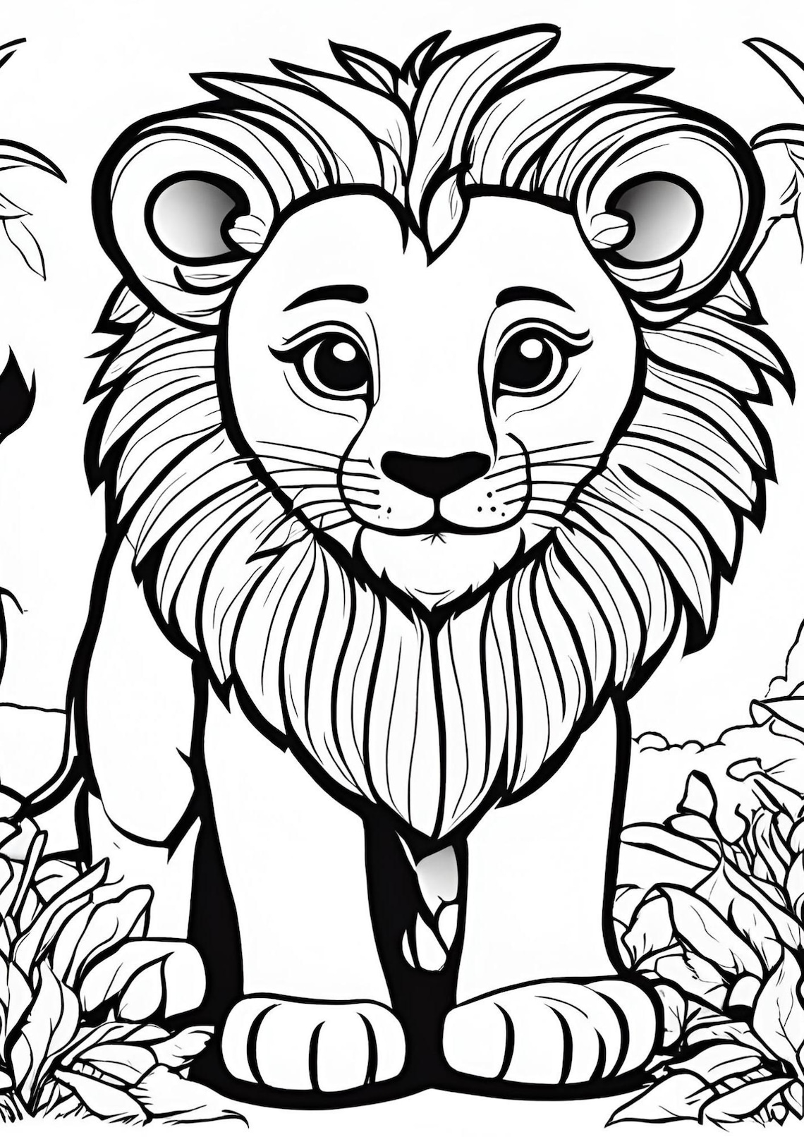 11-page African Animals Coloring Book for Kids | Fun Wildlife ...
