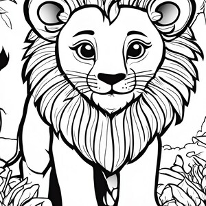 11-page African Animals Coloring Book for Kids | Fun Wildlife ...