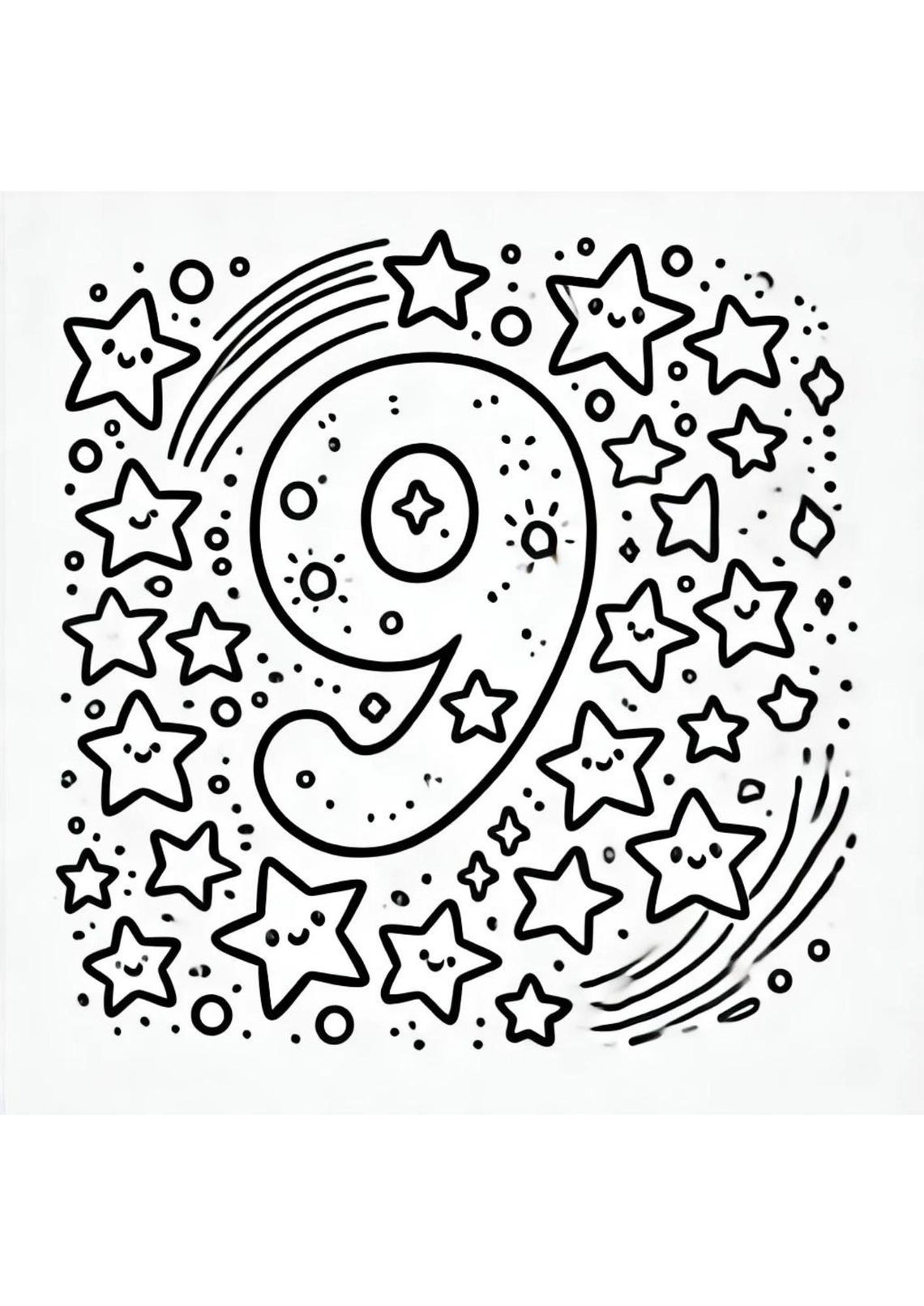 Printable Number Coloring Pages for Kids | Fun Learning Activity | 1 to ...