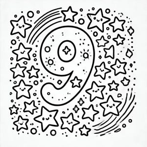 Printable Number Coloring Pages for Kids | Fun Learning Activity | 1 to ...