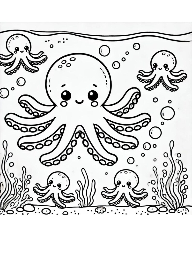 16 Pages of Fun With Dolphins, Octopuses, and More - Perfect for ...