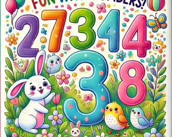 Printable Number Coloring Pages for Kids | Fun Learning Activity | 1 to ...