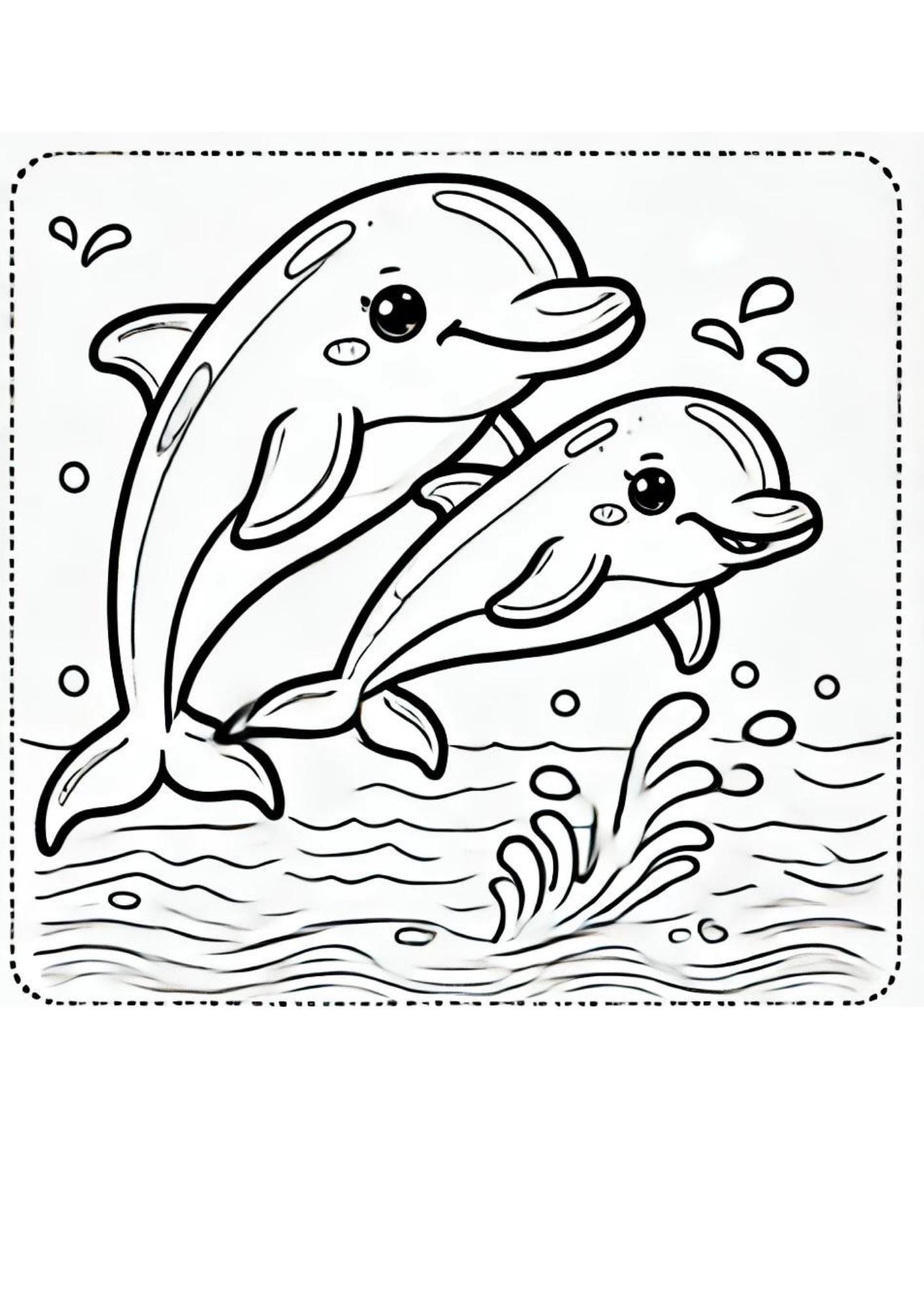 16 Pages of Fun. Sea Animals for Coloring, Kids Fun - Etsy