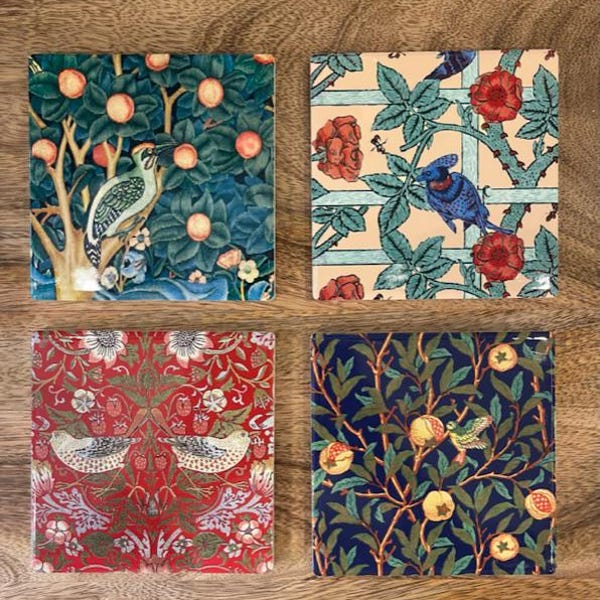 William Morris Tiles - Etsy UK