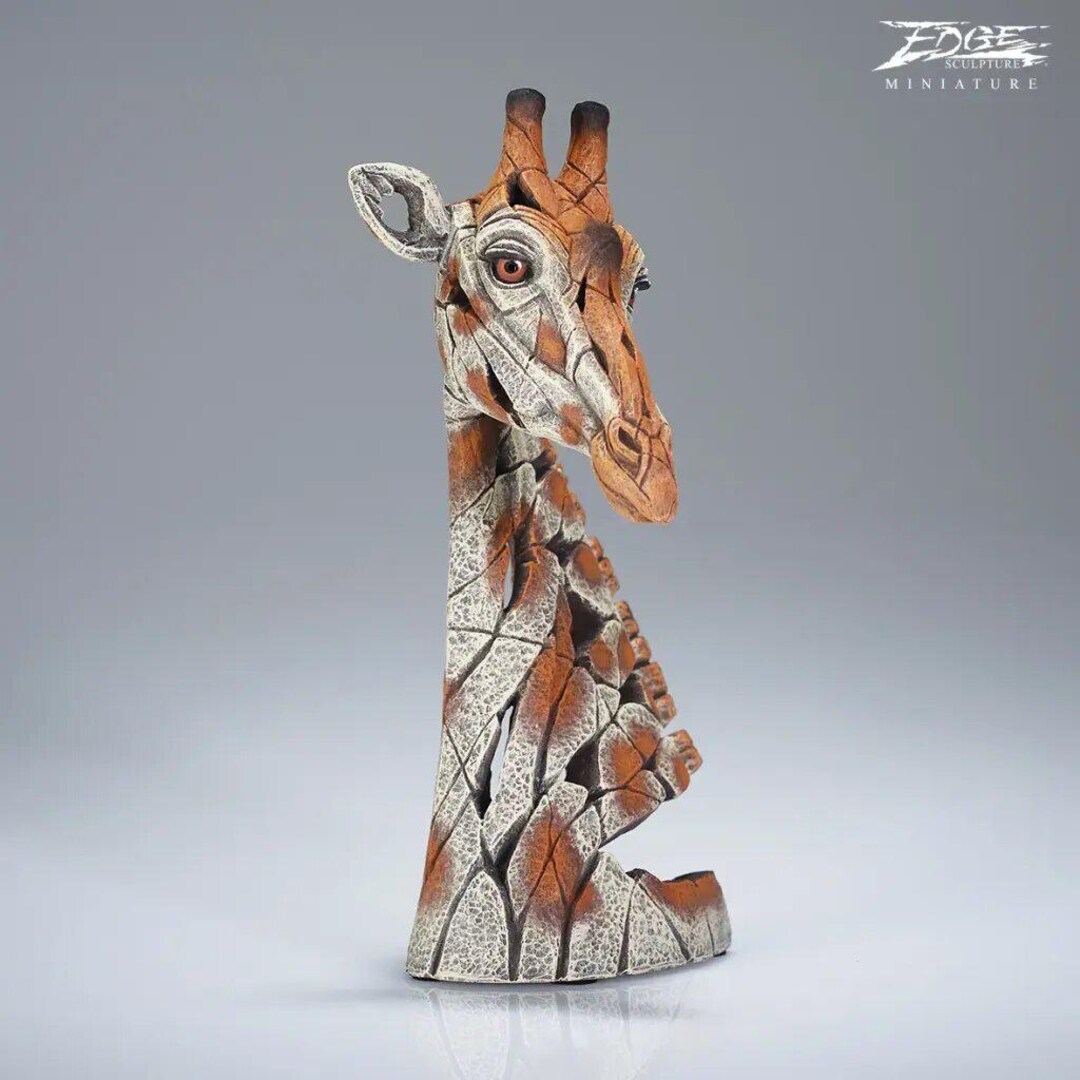 Giraffe Sculpture Bust Miniature - Etsy UK