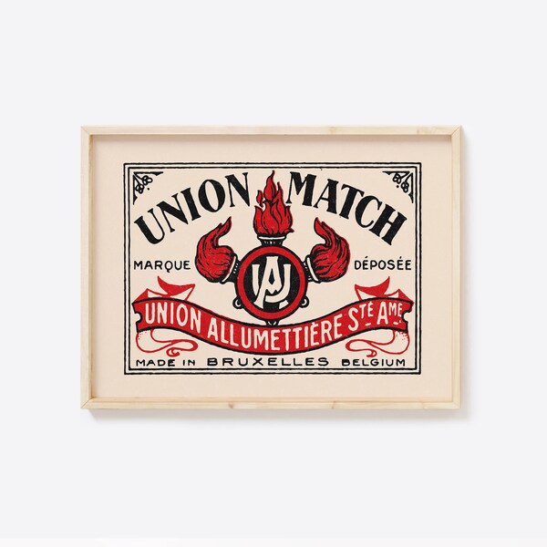 Vintage Union Match - Etsy