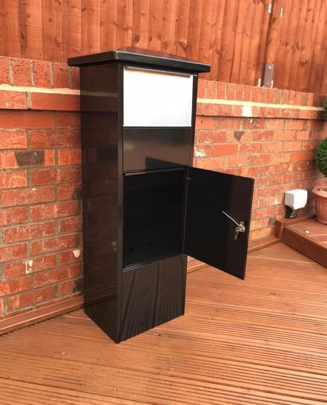 Parcel Drop Box With Stainless Steel Letter Flap - Etsy