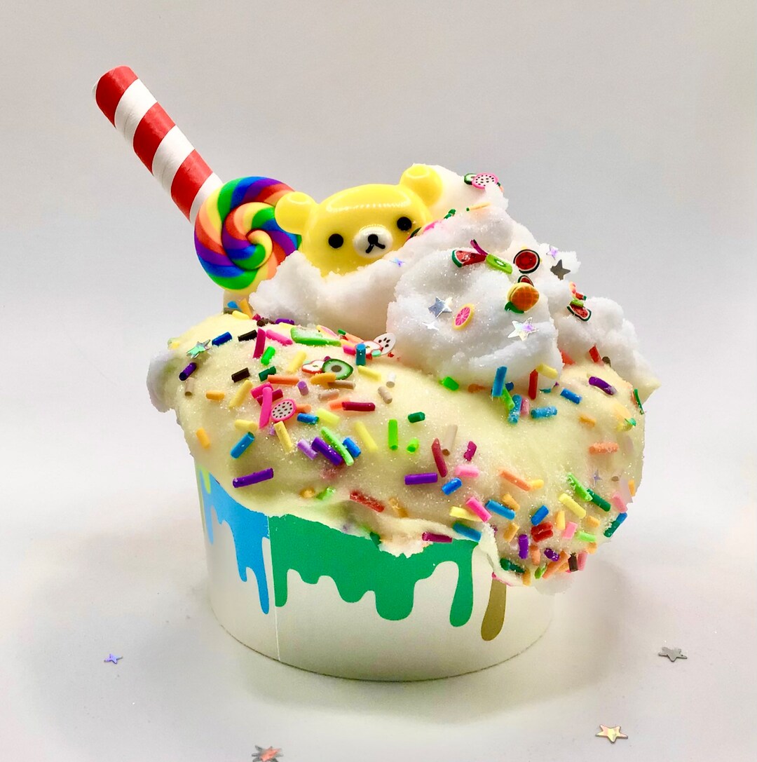 DIY Slimes 2x Pots of Slime 1x 8oz Creamy Vanilla Ice - Etsy