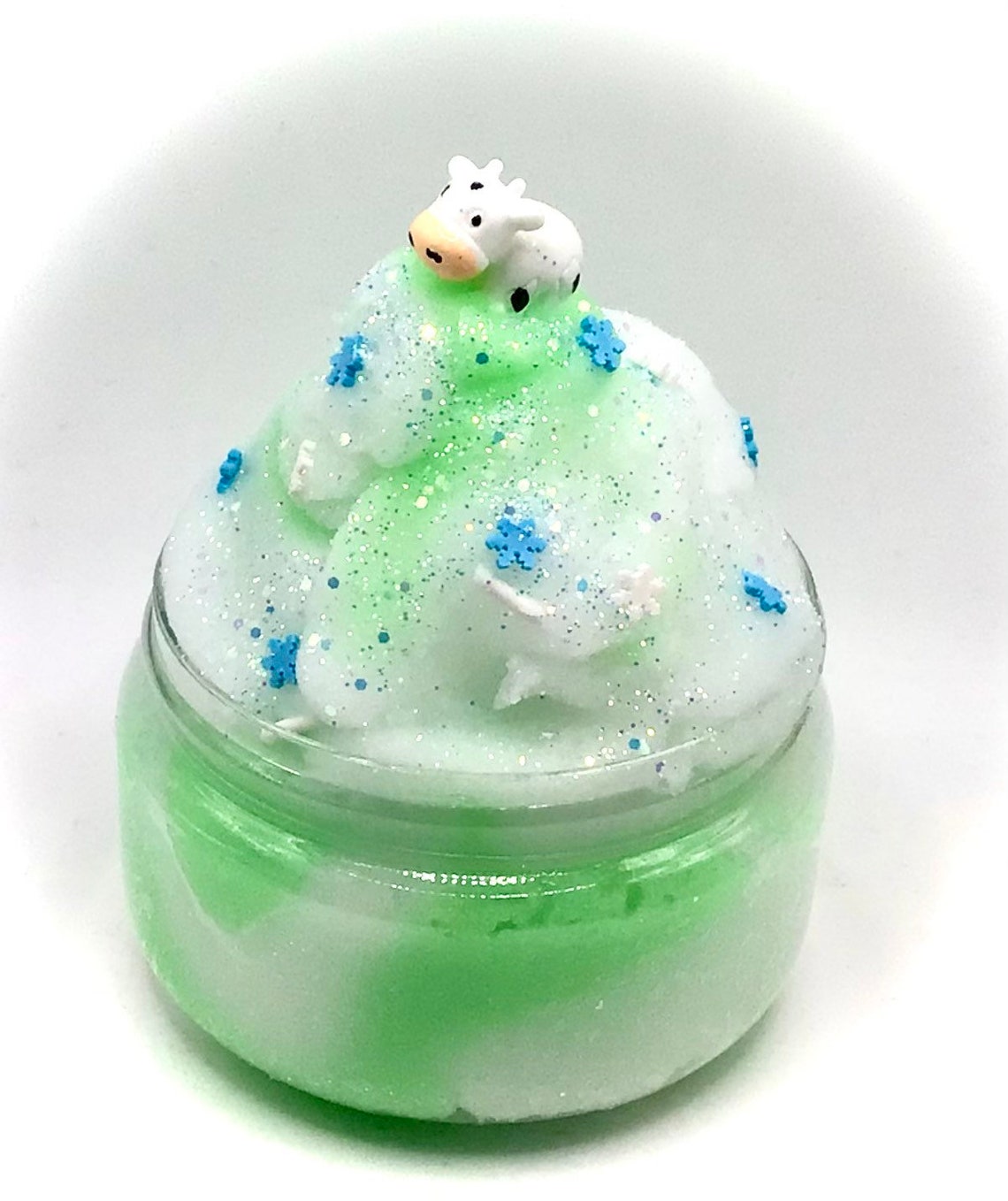 Peppermint Fluff Cow Cloud Cream Slime Gifts for Kids Fresh - Etsy UK