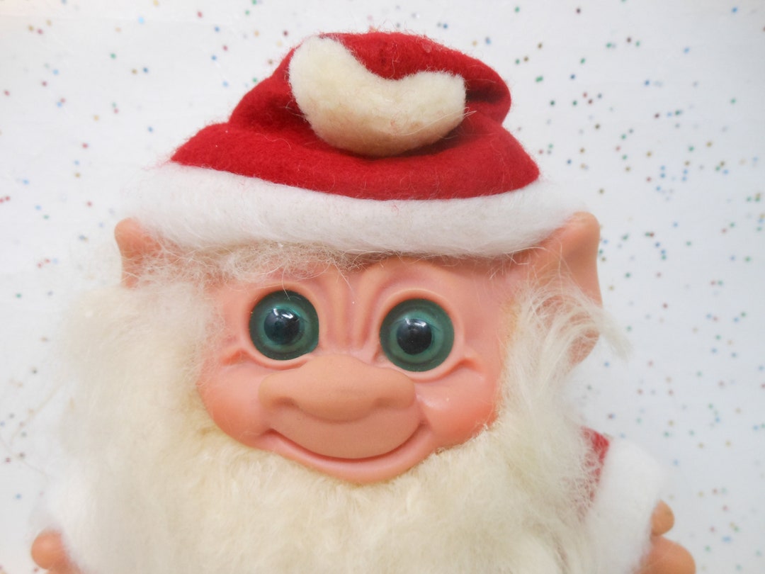 Vintage Santa Troll Christmas Bank Plastic Kitschmas DAM? 1960 Holiday ...
