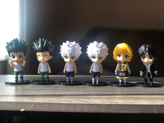 Hunter X Hunter Figures Anime Gon Killua Kurapika And Etsy