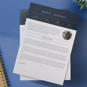 Teacher Resume Template & Cover Letter for Word, Google Docs and Pages ...