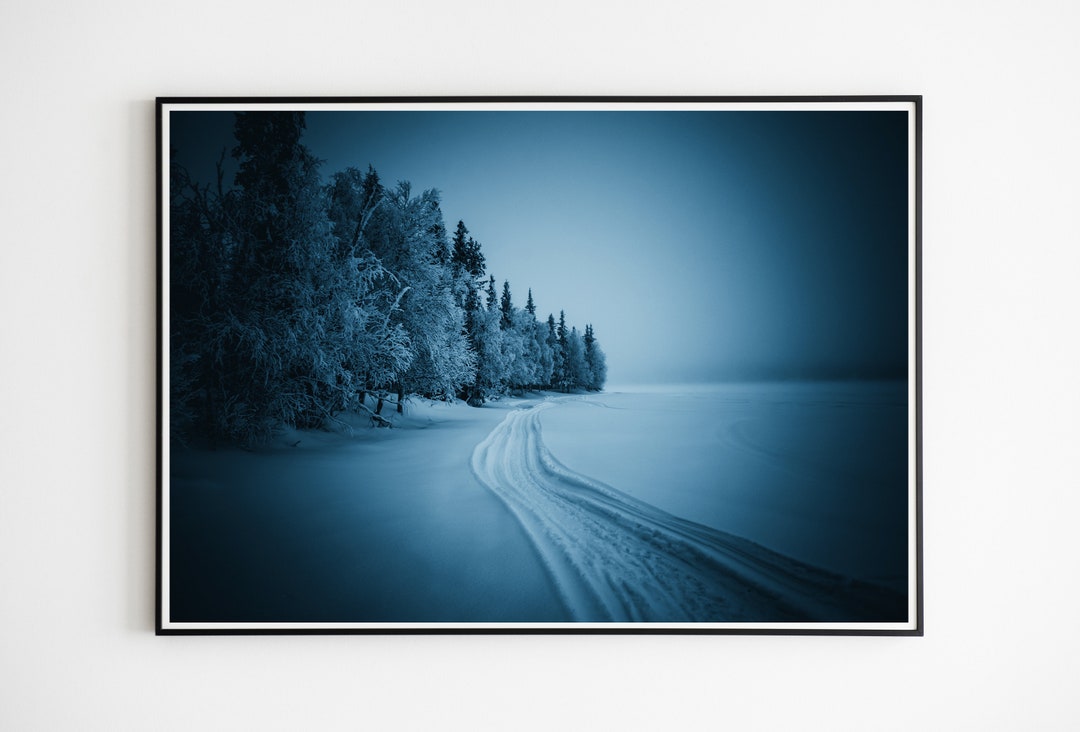 Sweden Lapland Print Snow Lapland Wall Art Nature Snow - Etsy