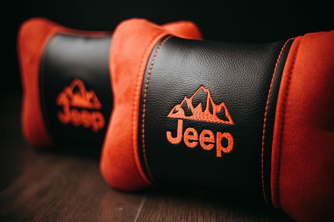 Headrest Embroidered Pillow / Unique Embroidery / Cushion/embroidery - Etsy