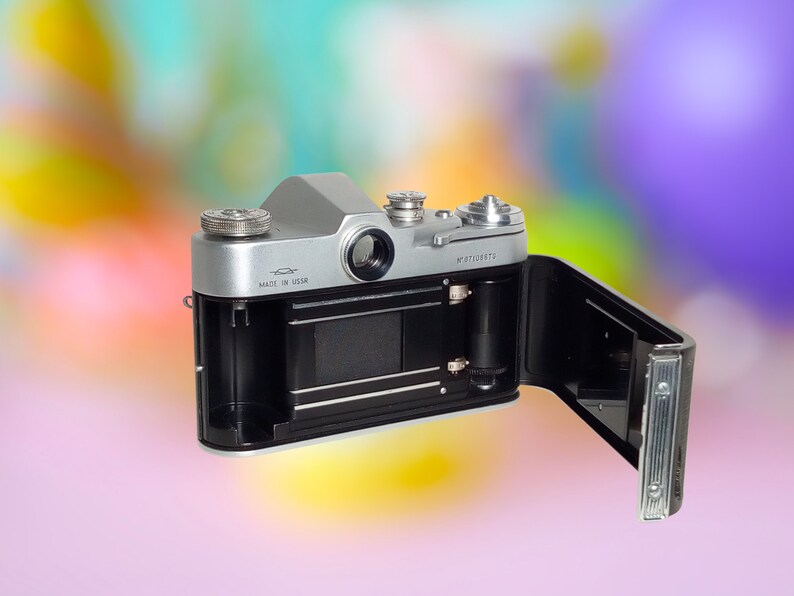 Vintage ZENIT 3M SLR Camera, 35 Mm Film Format. Made in USSR. Produced ...