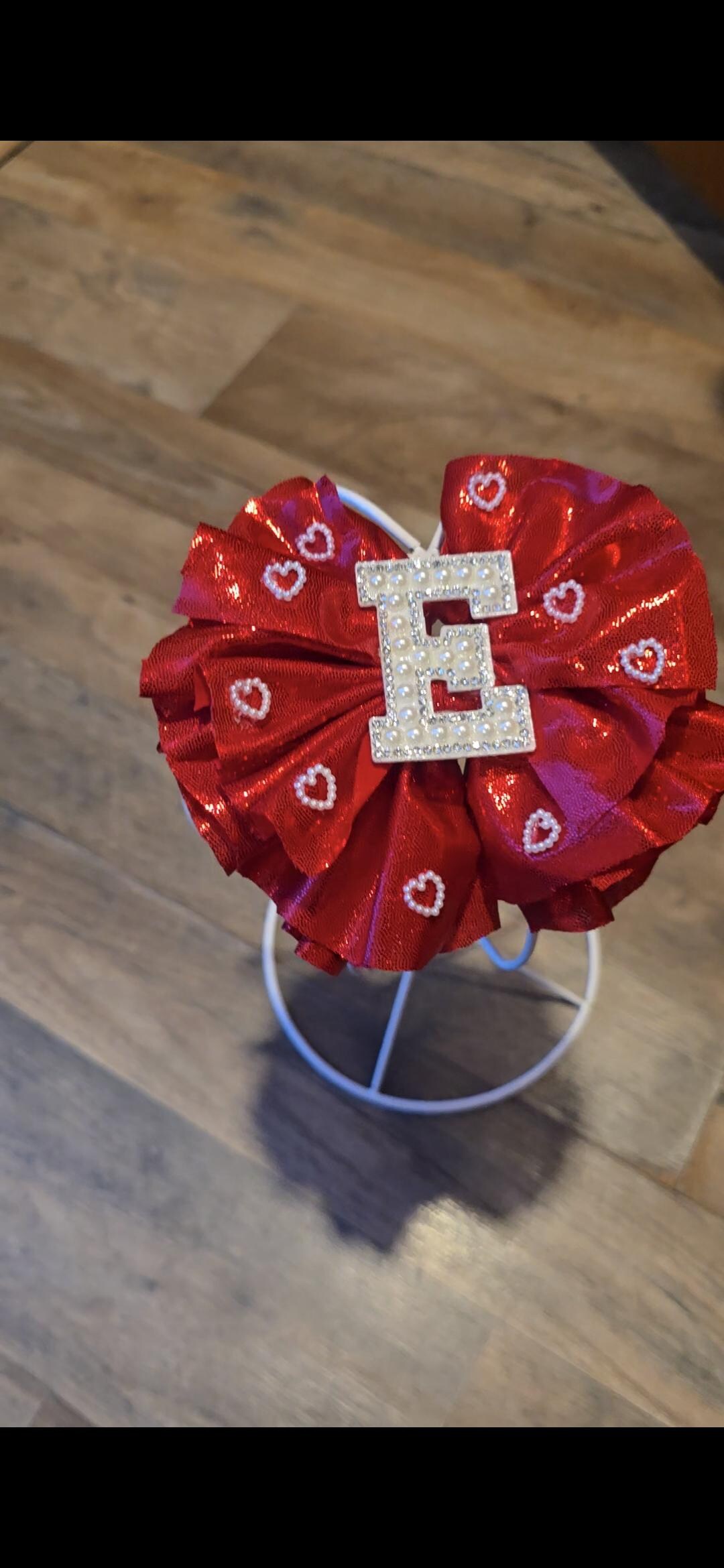 Sweetheart Initial Bow - Etsy