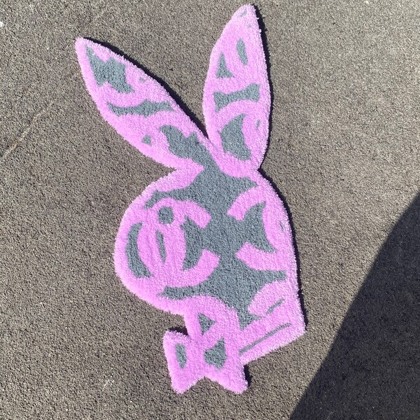 Playboy Pink Rug - Etsy