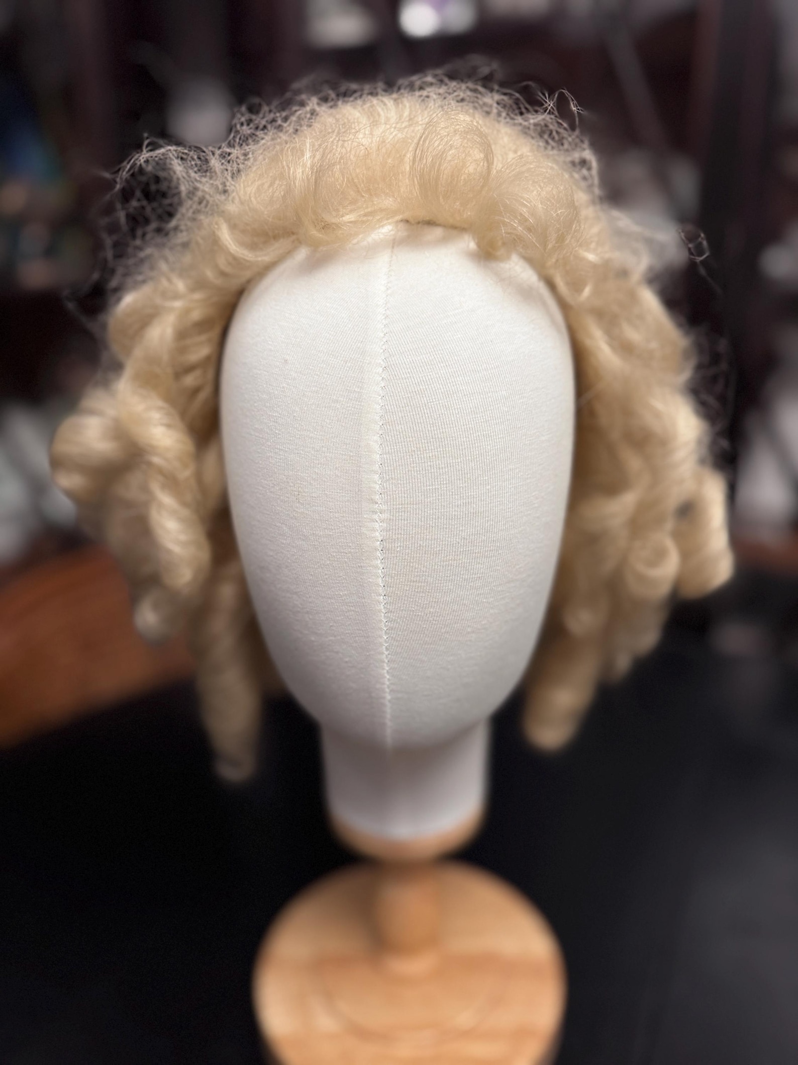 Authentic Antique Victorian Wig. 18th-19th Century Wig. - Etsy