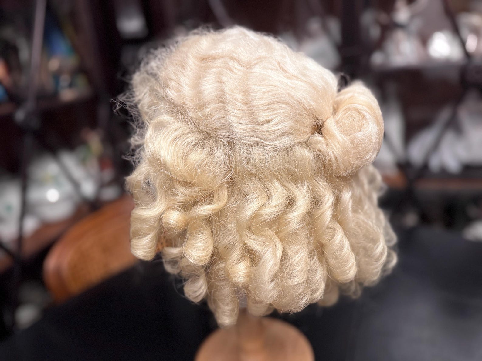 Authentic Antique Victorian Wig. 18th-19th Century Wig. - Etsy