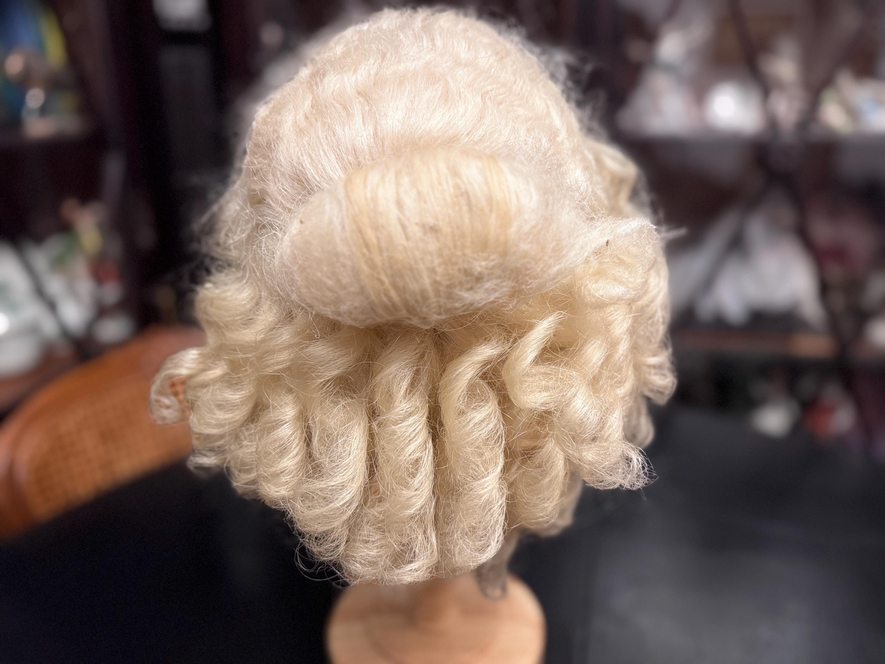 Authentic Antique Victorian Wig. 18th-19th Century Wig. - Etsy