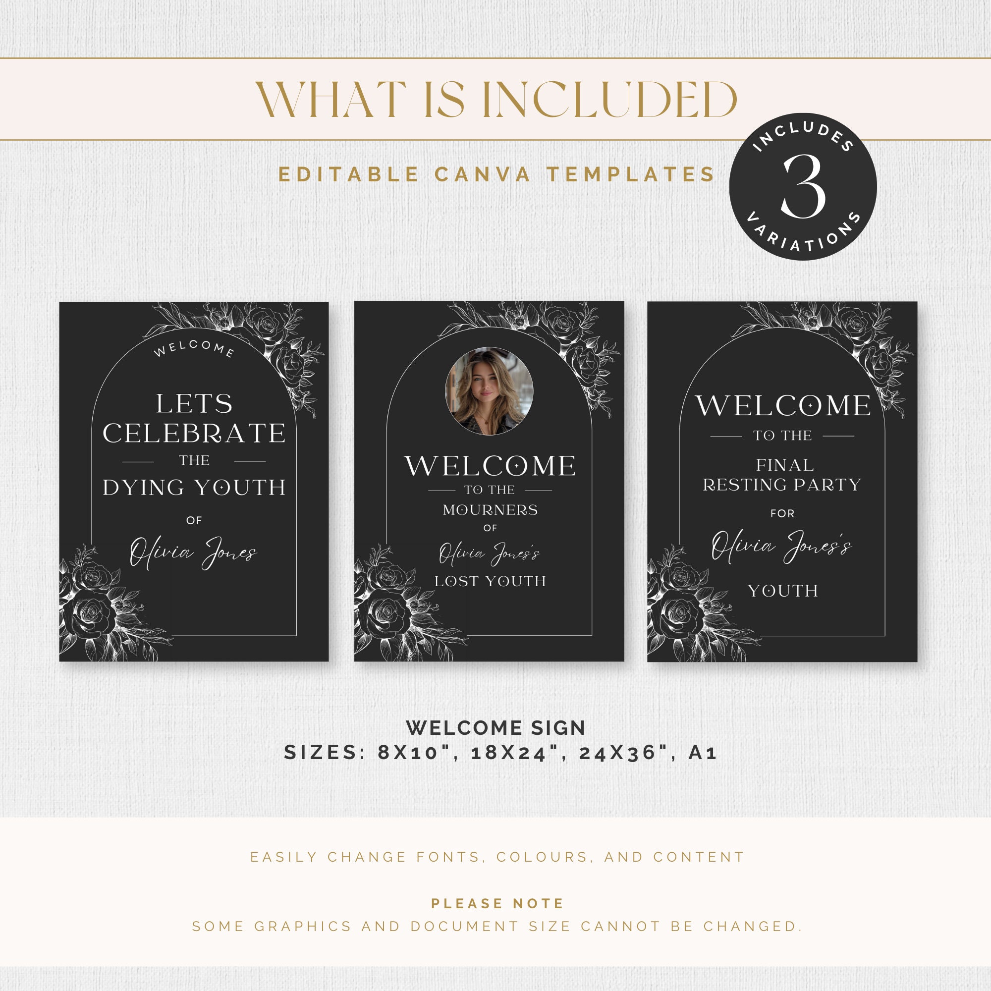 RIP Twenties Welcome Sign Farewell to Your Youth, Humorous 30th ...