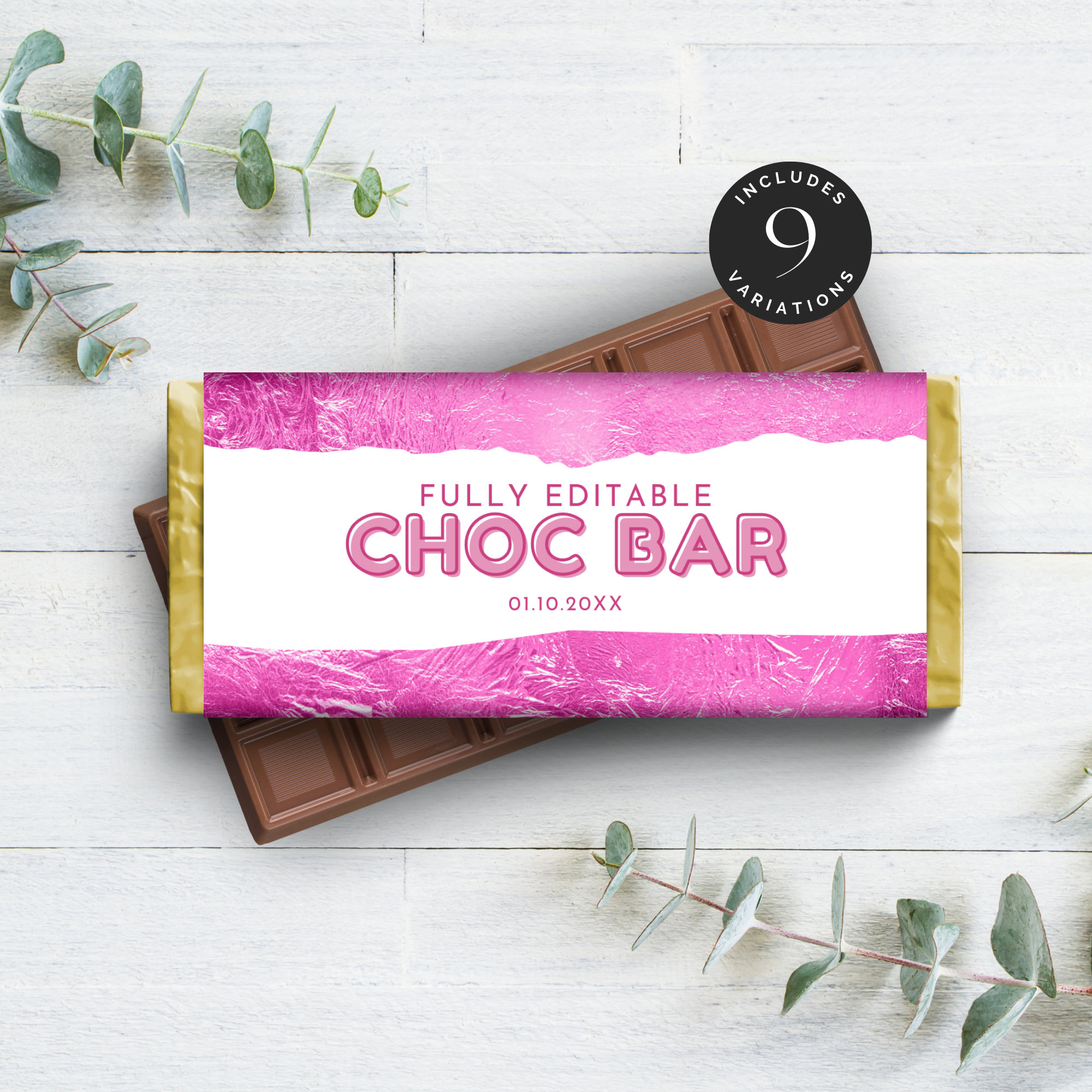 Hot Pink Chocolate Bar Wrapper, Aldi Choceur 40g, Hershey's Candy Label ...
