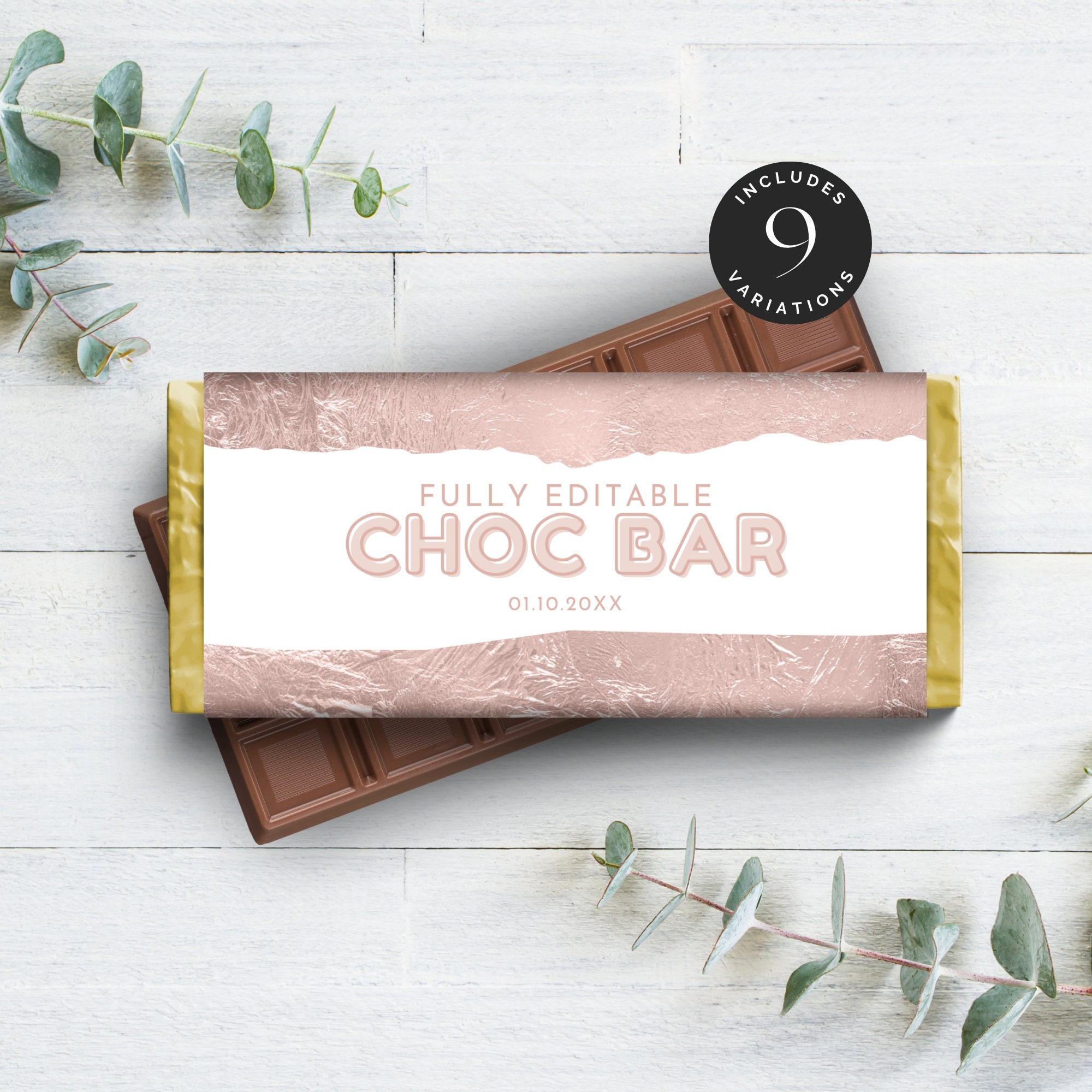 Blush Pink Chocolate Bar Wrapper, Aldi Choceur 40g, Hershey's Candy ...