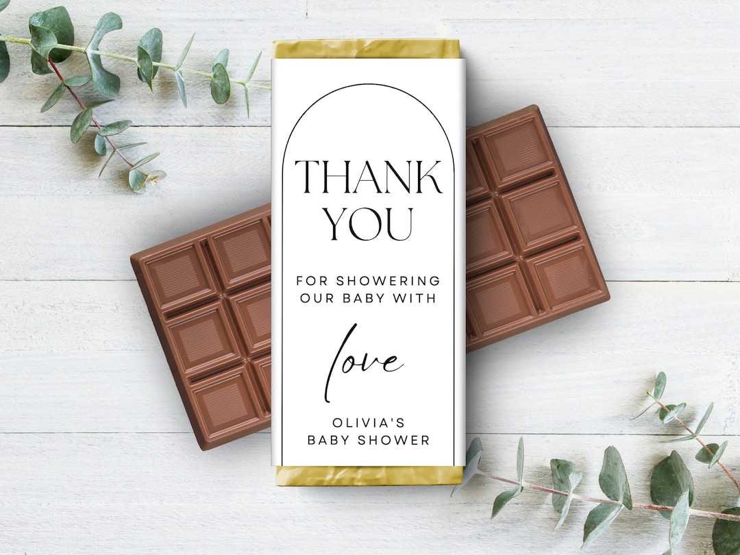 Minimal Aldi Chocolate Bar Wrapper, Hershey's Candy Label, Modern Baby ...