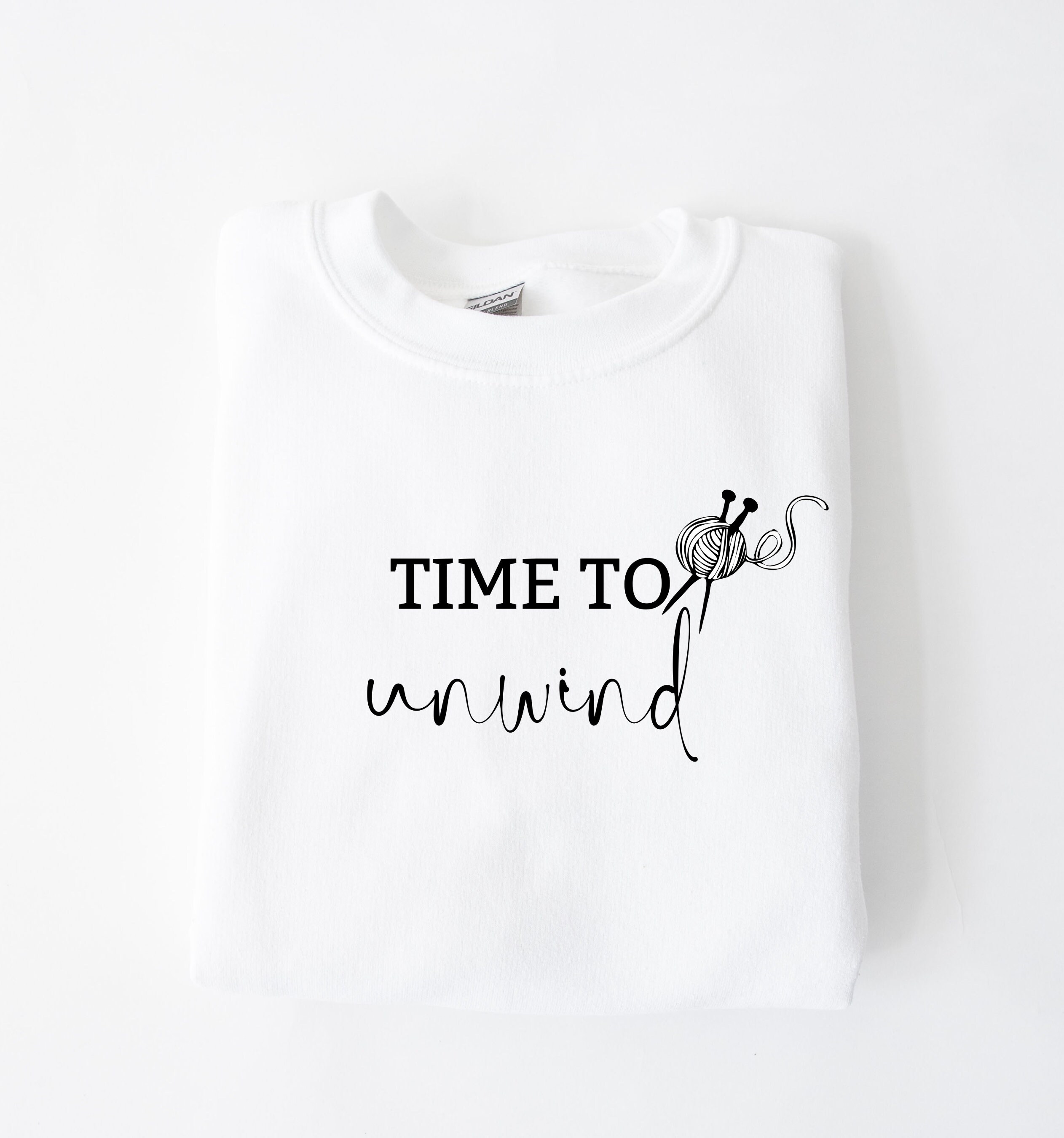 Time to Unwind SVG, PNG File, Time to Unwind Shirt, Funny Crochet Svg ...
