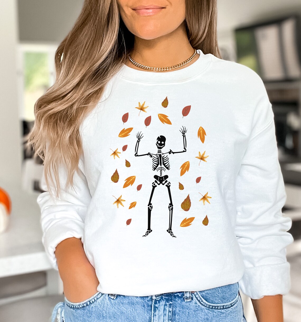 Skeleton SVG, Cute Fall Png, Fall Png, Autumn Png, Halloween Png, Png ...