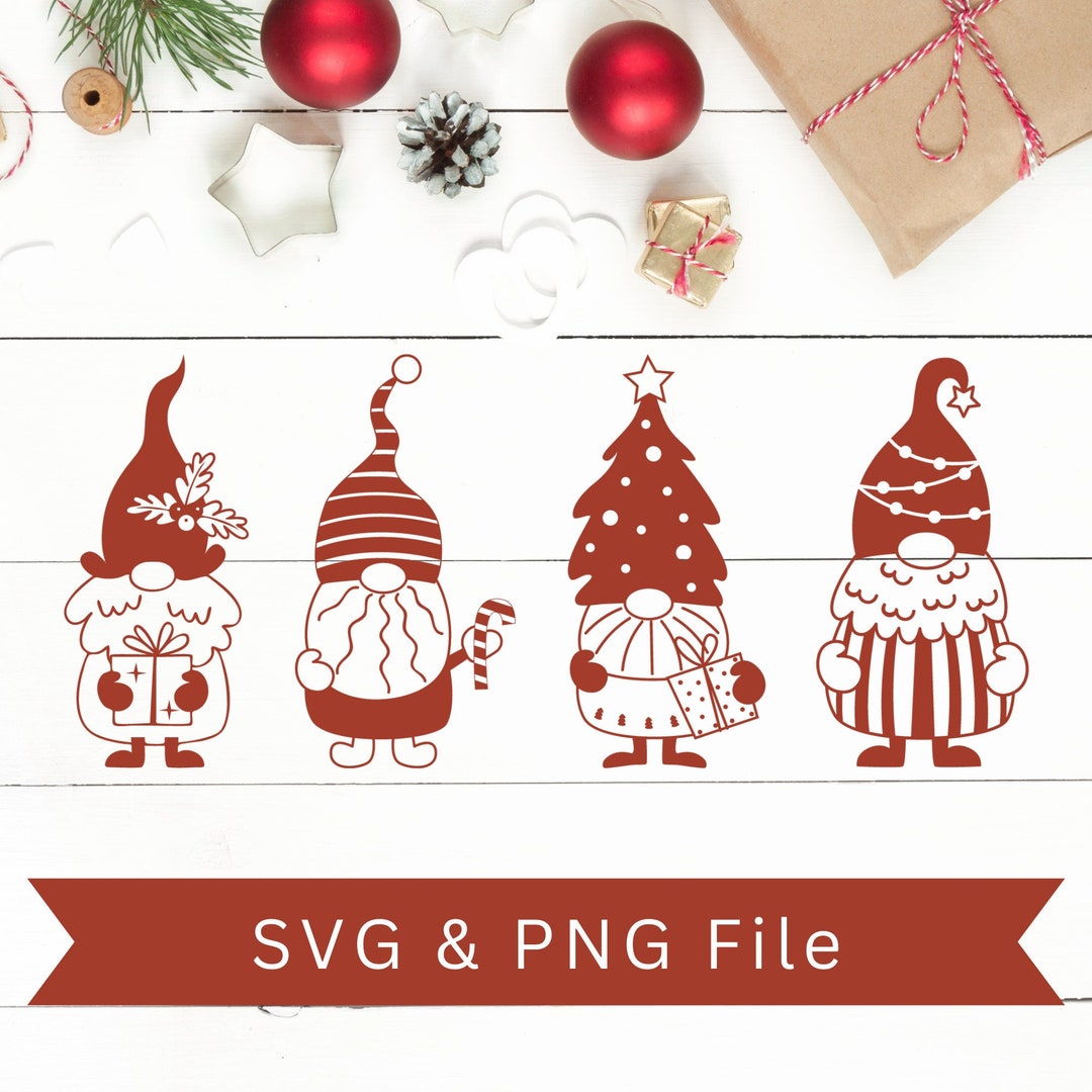 Gnomes SVG Bundle, Gnomies Svg, Holiday Gnomes SVG, Christmas Gnomes ...