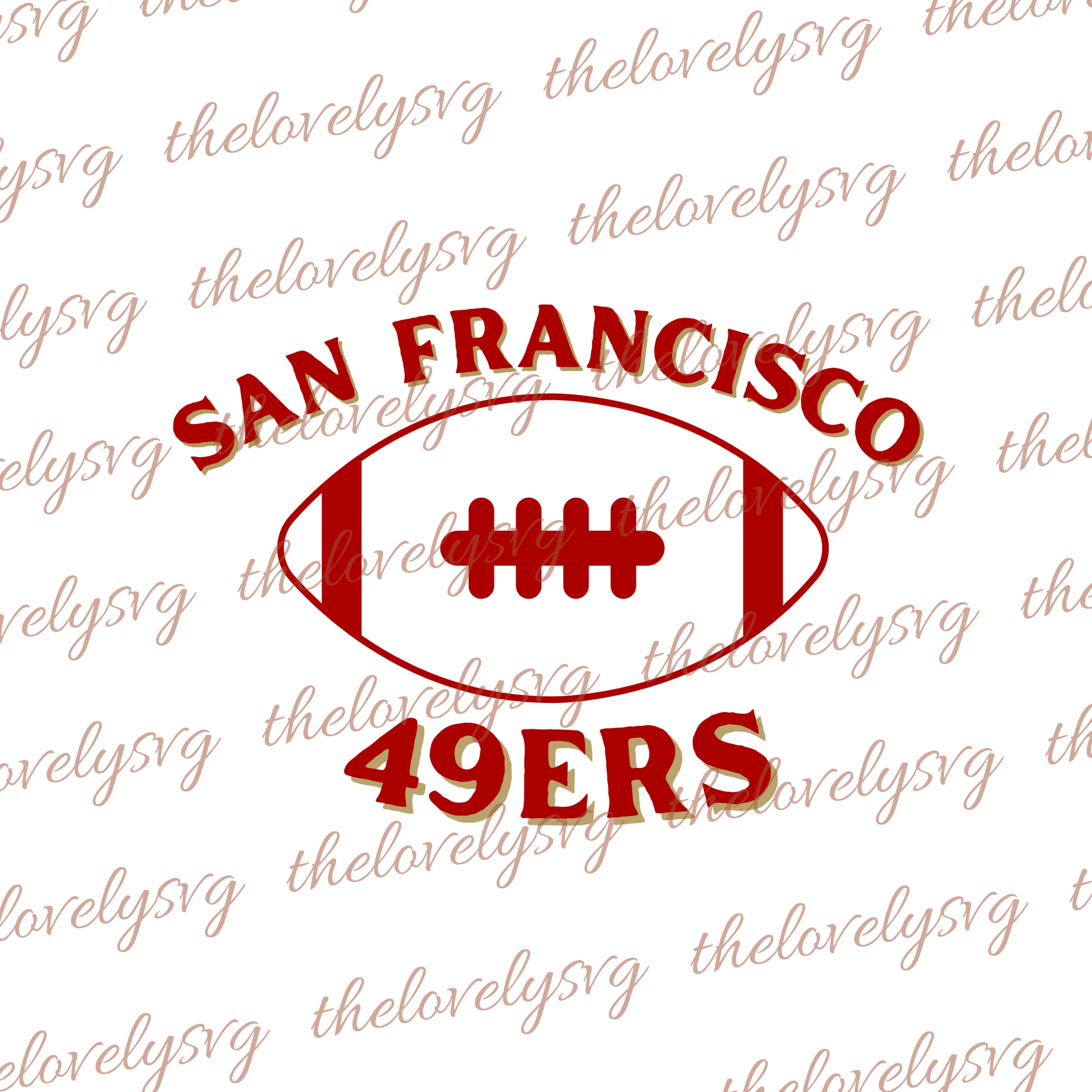 49ers Football Svg, 49ers Mascot Svg, Team Mascot Svg, Superbowl Shirt ...