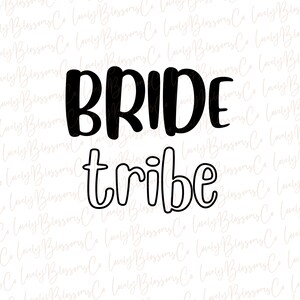 Bride Tribe Svg, Bridesmaid Svg, Maid of Honor Svg, Bachelorette Party ...