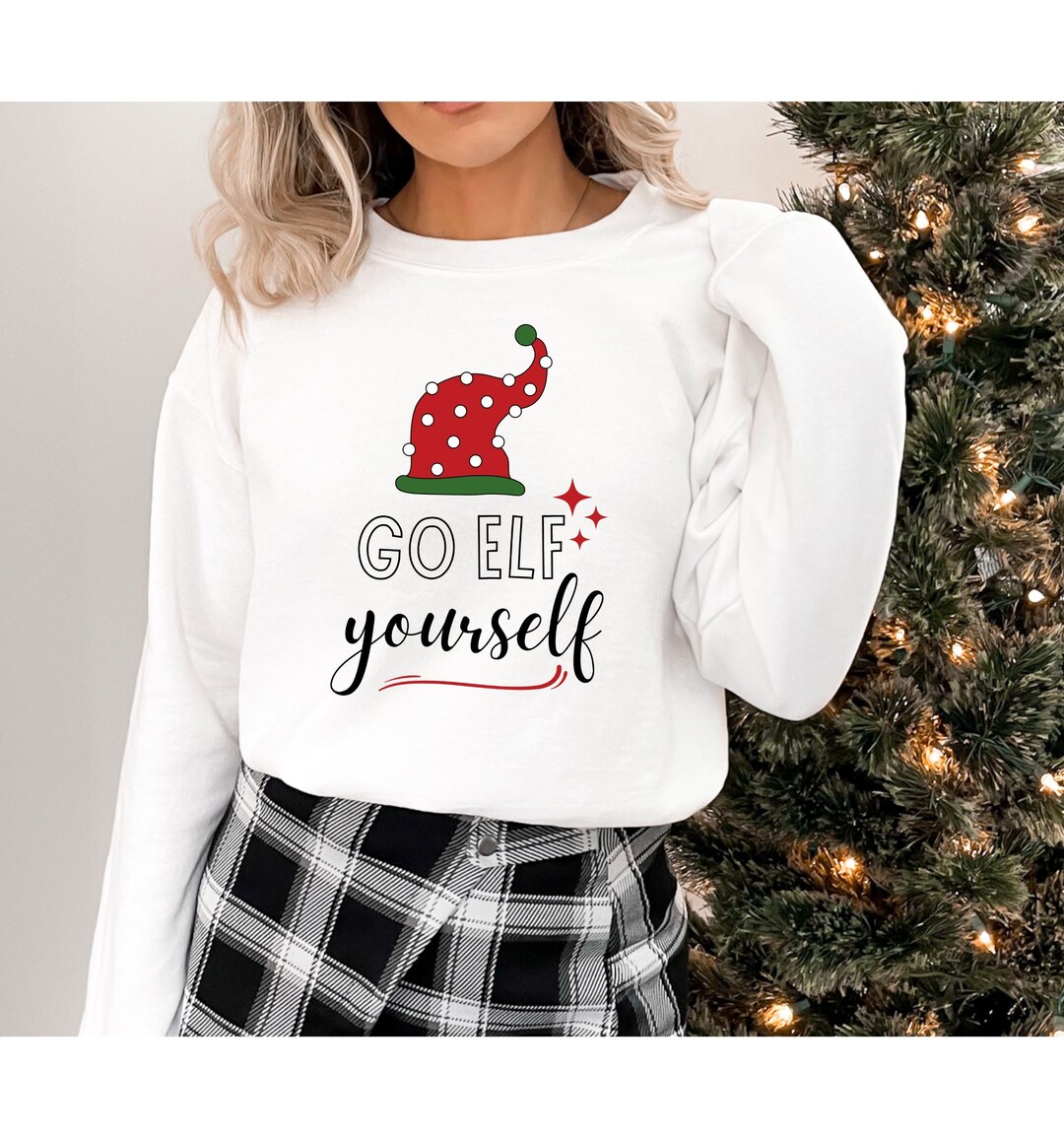 Go Elf Yourself SVG, Christmas Vibes Svg, Funny Christmas Svg, Merry ...
