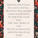 Our Father Prayer Card. A5 With Envelope | Catholic | Christian | Gift ...