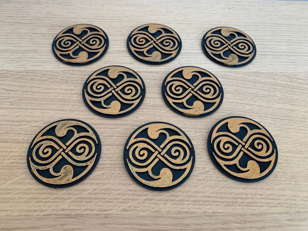 Doctor Who Display Discs - Etsy