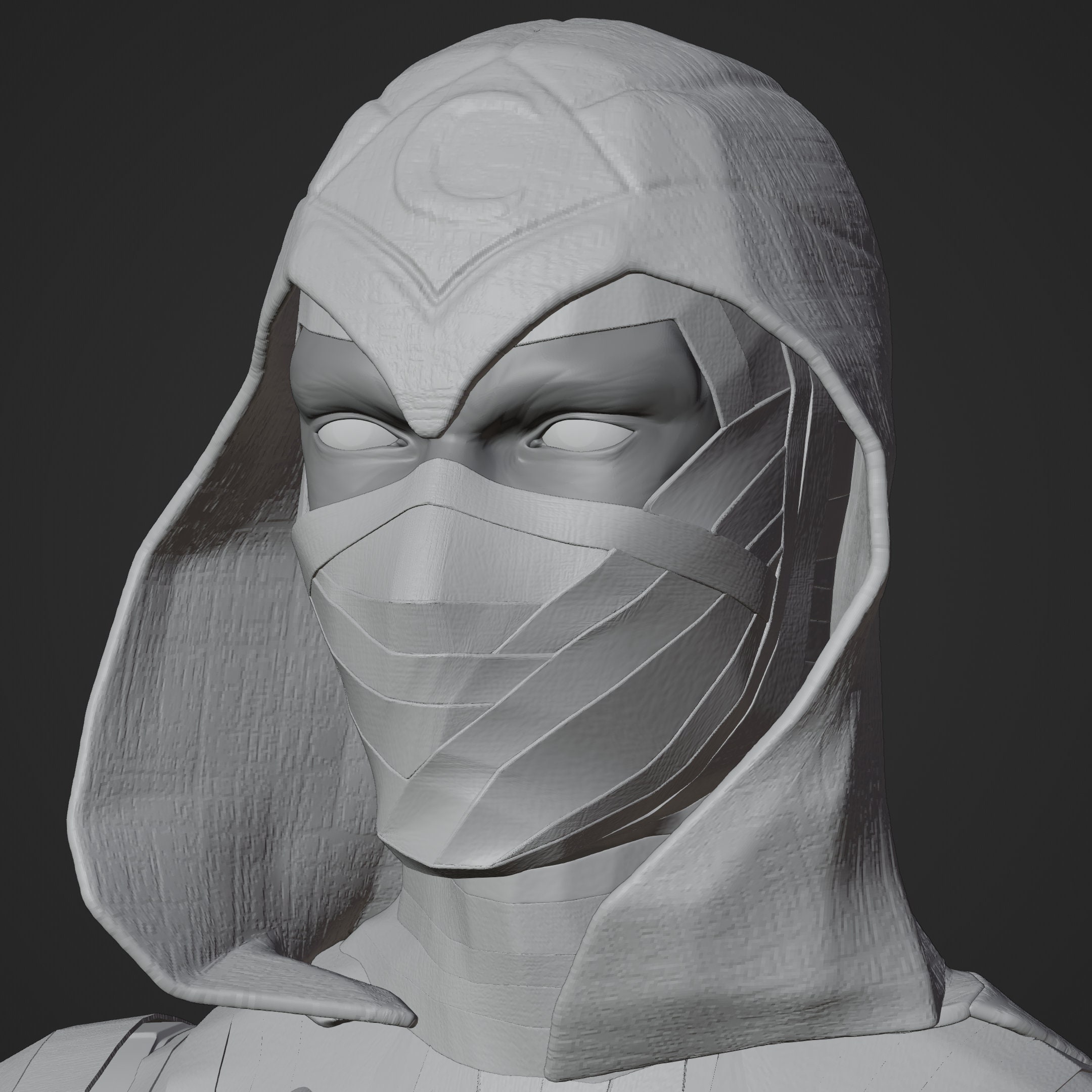Moon Knight Bust moon Knight 3D Printing File - Etsy Australia