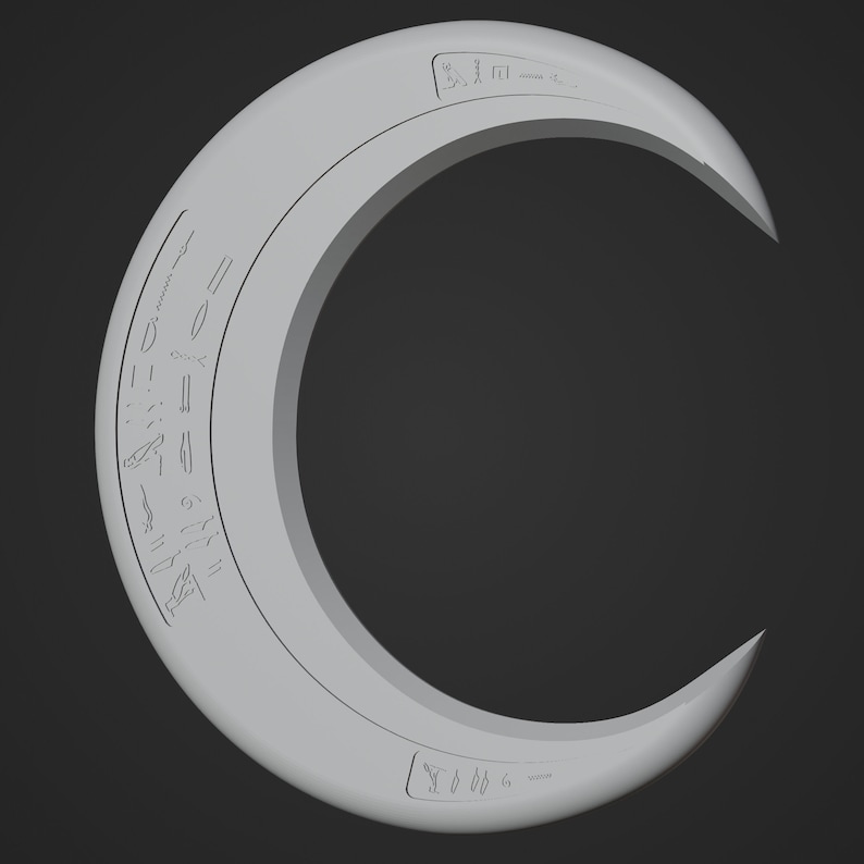 Crescent Moon Dagger (moon Knight) - 3D Printing Files - Etsy