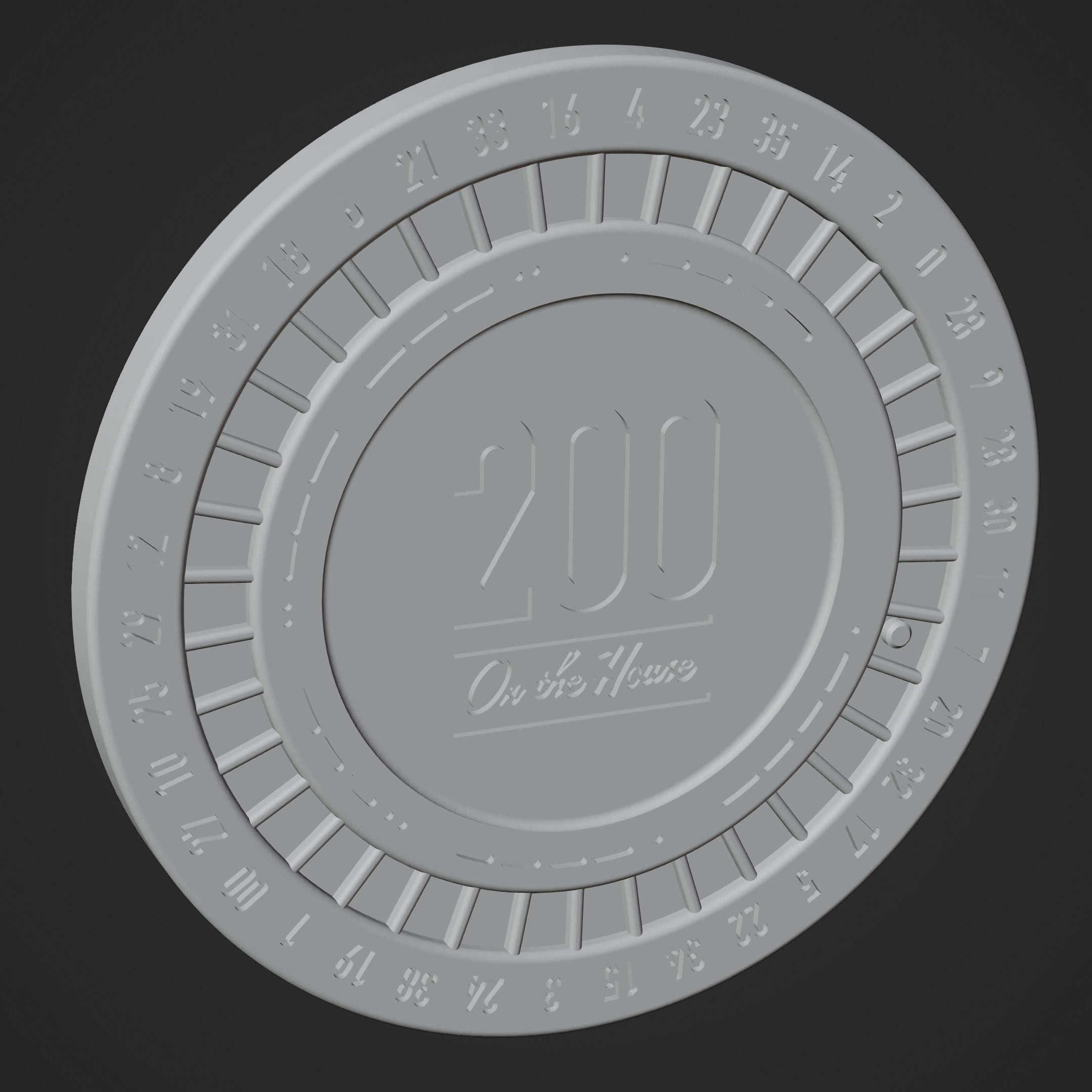 Platinum Chip (fallout New Vegas) - 3D Printing Files - Etsy