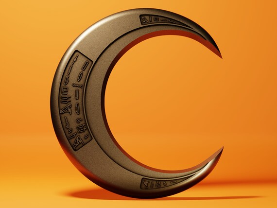 Crescent Moon Dagger moon Knight 3D Printing Files - Etsy