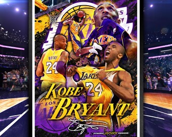 Printable Kobe Bryant Signed Poster Kobe Bryant Instant Download ...