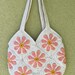 White Daisy Bag Flower Tote Bag Boho Bags for Women Retro - Etsy
