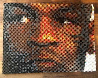 Perler Bead Portrait | Etsy
