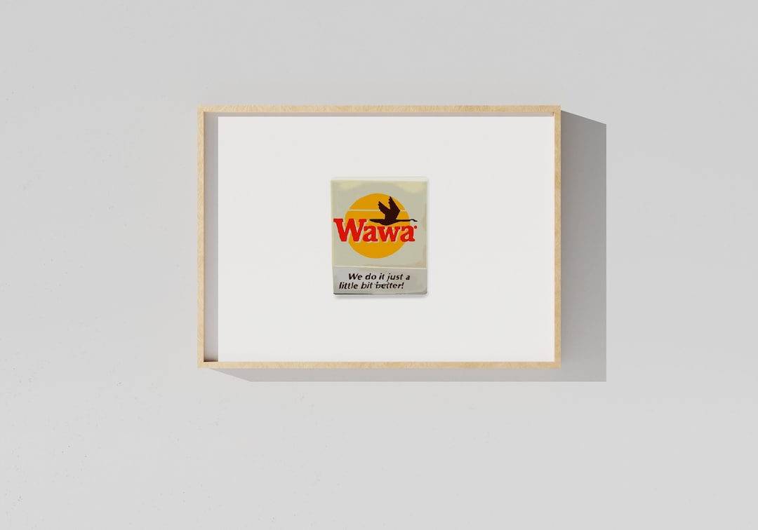 Wawa Matchbook Art Print: Jersey Bar Cart Decor - Etsy